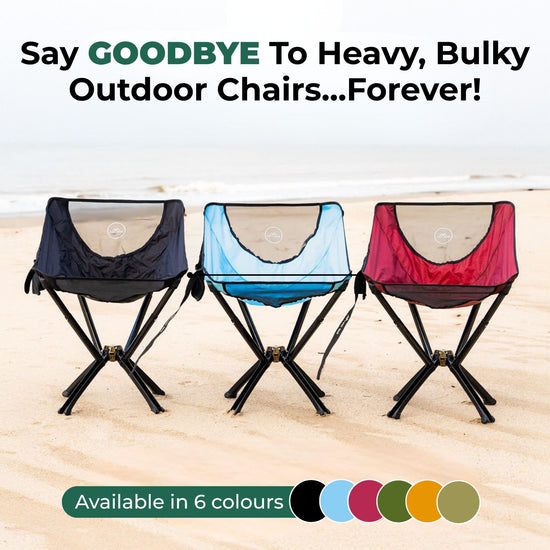 Ozzi Outdoor Chair | Compact Camping Seat - Shop Now – Ozzi Gear